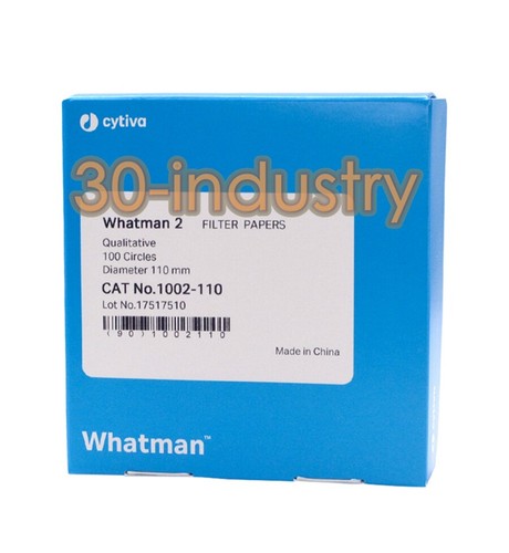 100pcs/box whatman No. 2 qualitative filter paper 8UM 1002-110/125/150 ...