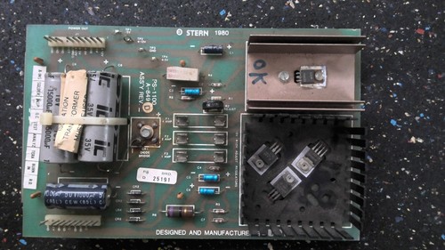 Stern 1980 board untested sold as is. | eBay