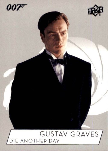 Upper Deck James Bond 007 Collection Base #90 Toby Stephens as Gustav ...