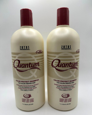 Zotos Quantum Color Protect Shampoo for Color Treated Hair 33.8 oz 1L 2 ...