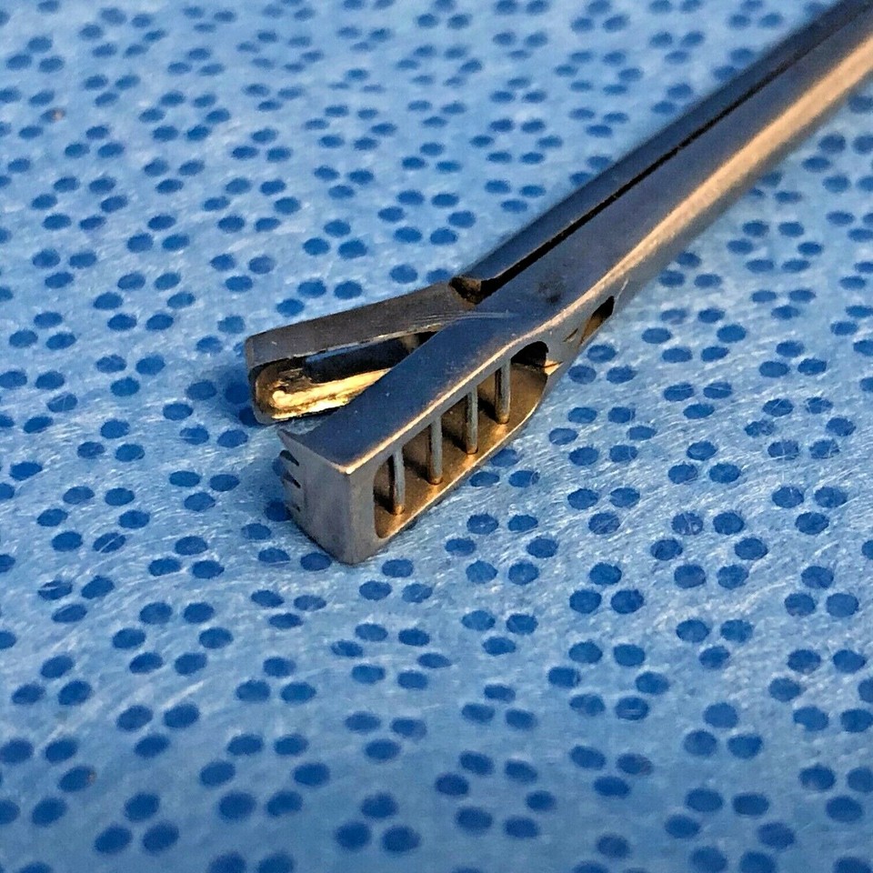 Codman 30-5825 Uterine Biopsy 3x10mm Oblong Basket Jaw Forceps ...