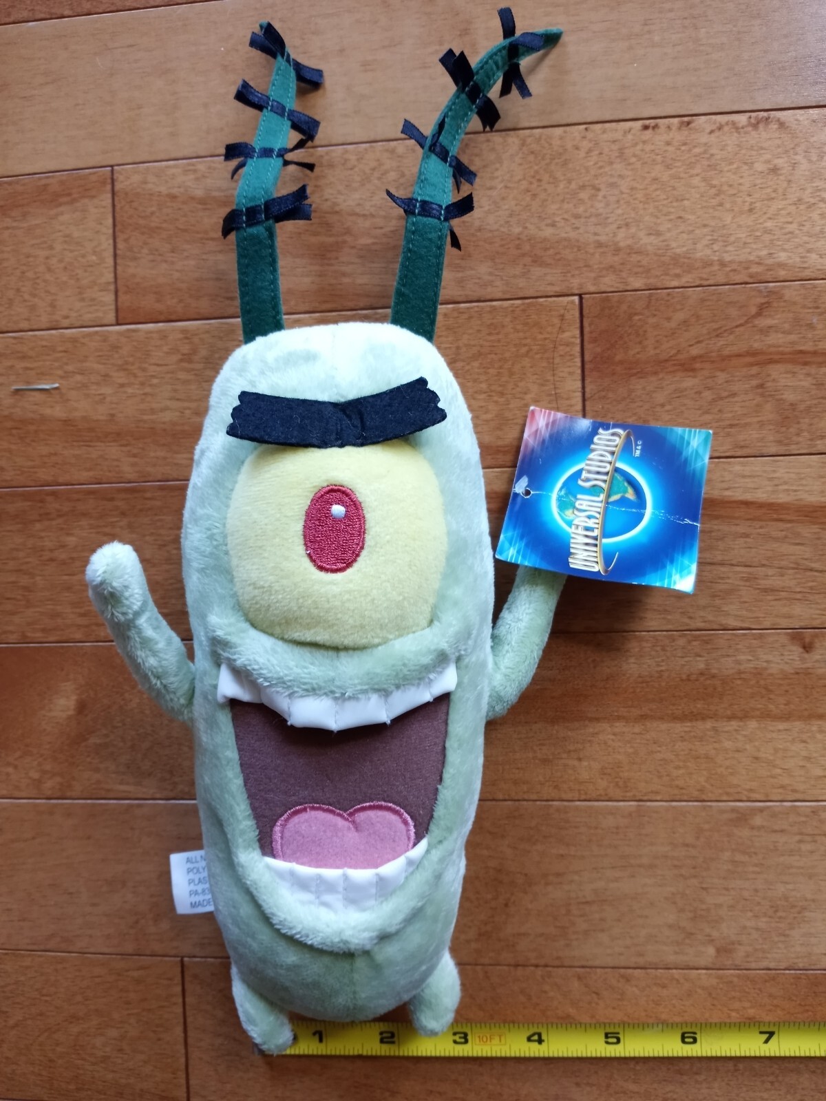 Sponge Bob Plankton Plush Doll Universal Studios RARETags | eBay