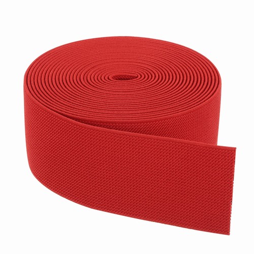 Elastic Bands for Sewing 2 Inch x 5 Yards Red Knit Elastic Spool ...