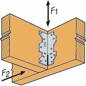 (100 Count) Simpson A35Z 1-7/16 x 4-1/2-In Framing Anchor ZMAX | eBay