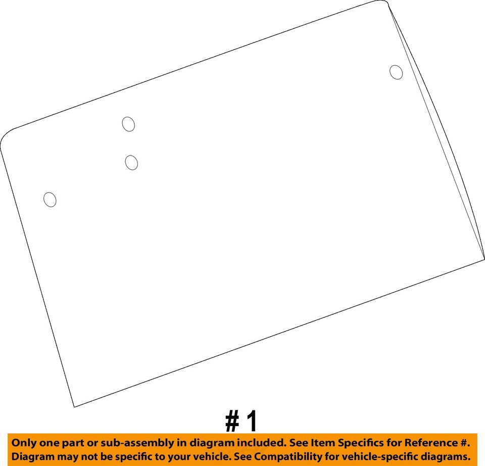 CHRYSLER OEM 11-18 Wrangler JK Lift Gate Glass-Lift Gate Glass ...