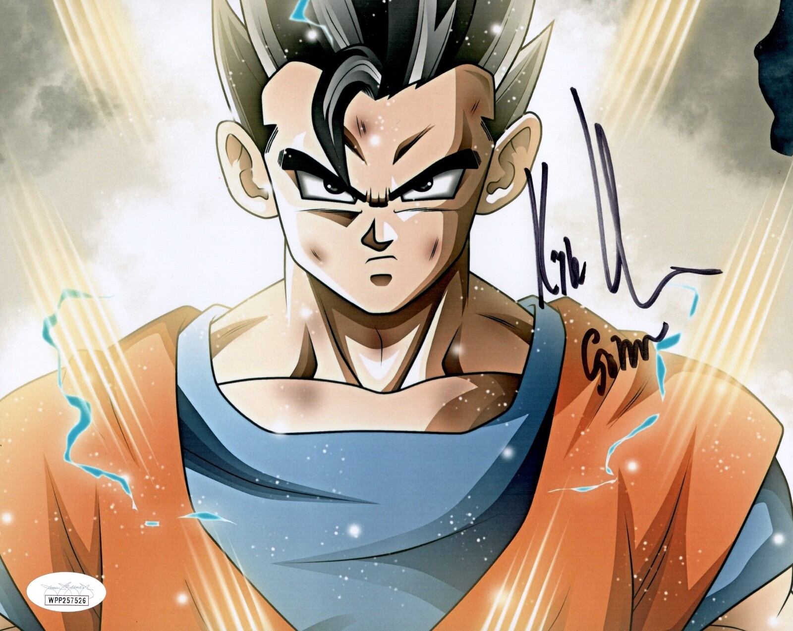 KYLE HEBERT Signed GOHAN Dragon Ball Z 8x10 Photo Authentic Autograph ...