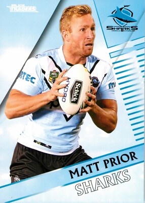 2018 CRONULLA SHARKS NRL Card MATT PRIOR Traders | eBay Australia