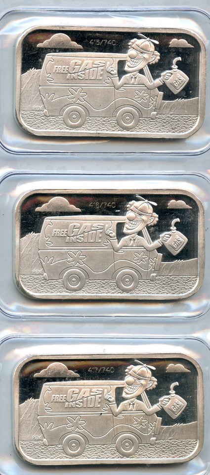 Postal Express MInt TRUMP Free Gas Inside LETS GO Brandon 1-oz .999 ...