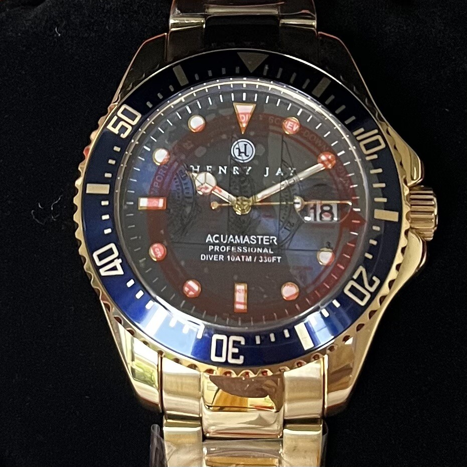 Henry Jay Professional Dive Watch | eBay
