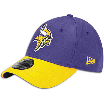 Minnesota Vikings NFL New Era 39Thirty Hat new with stickers Vikes NFC ...