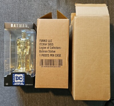 Funko DC Legion Of Collectors Gold Batman Statue Founder's Trophy Year ...