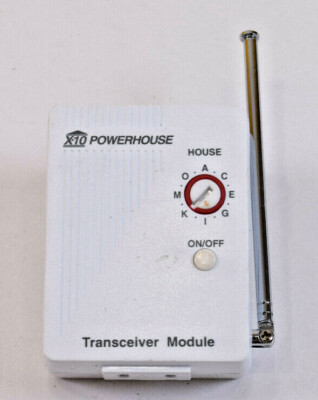 X-10 White Powerhouse Mini Transceiver Module Model TM751 | eBay