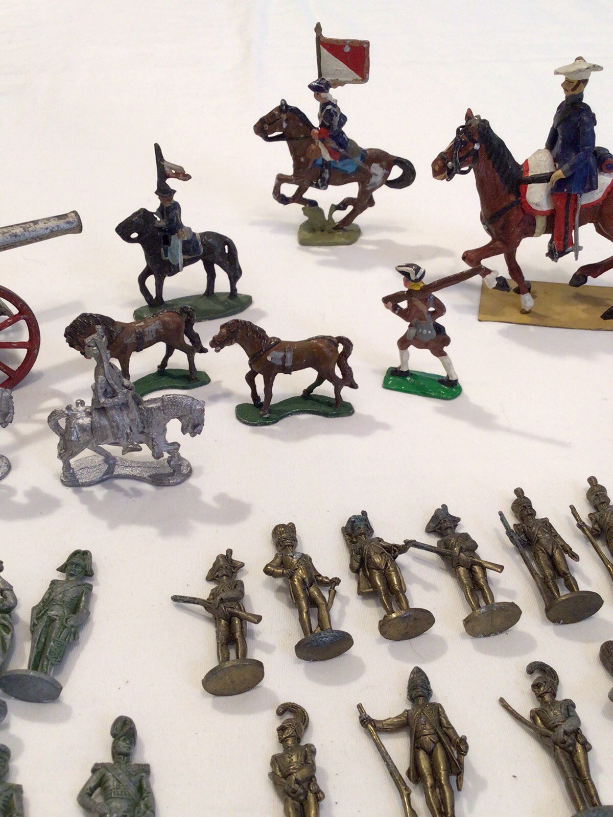 Vintage Almirall Lead Toy Soldiers Large Lot For Parts And Replacement ...