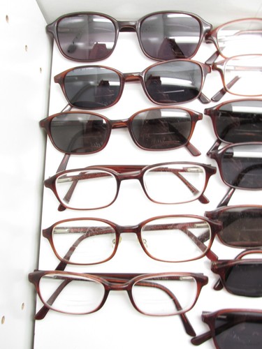 SET of 25 VINTAGE ROMCO MILITARY R-5A EYEGLASSES FRAMES eyewear bulk ...