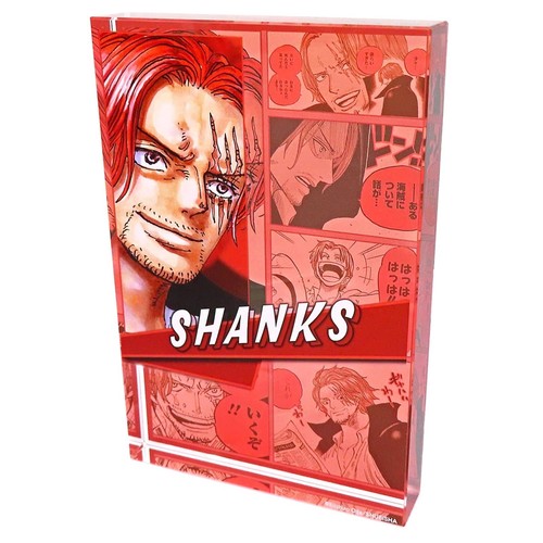 Bloc acrylique One Piece Shanks Heroes 2025 | eBay