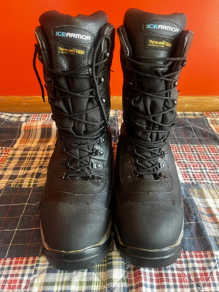 Clam Ice Armor 1000 G Insulated Ice Fishing Boots Men’s Size 10 | eBay