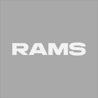Los Angeles Rams #17 NFL Team Logo 1 Color Vinyl Decal Sticker Window ...