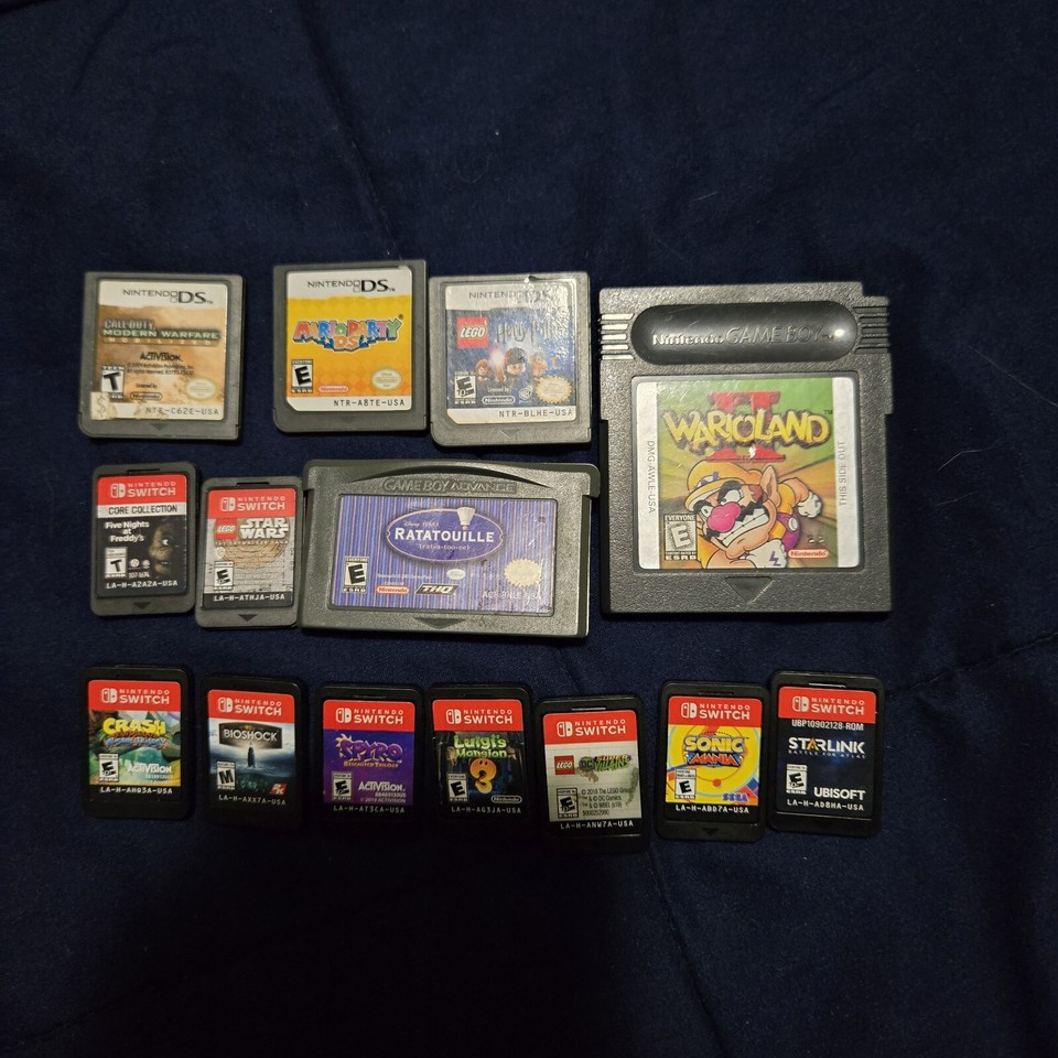 Nintendo Game LOT, Switch, Game Boy, DS | eBay