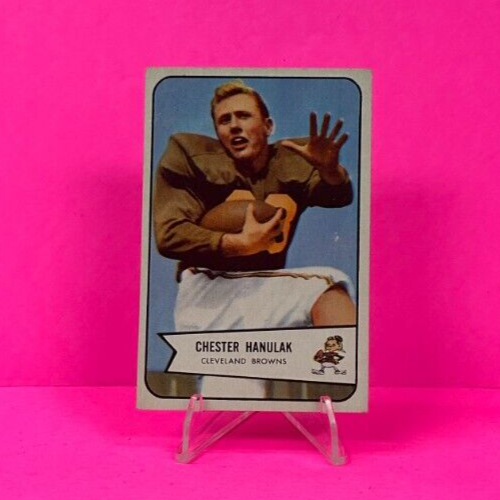 1954 Topps Football Card Chester Hanulak #90 MC EXMNT Range 22524 | eBay