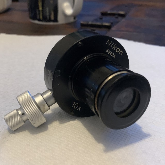 Nikon CF 10x Filar Micrometer Eyepiece With Case for sale online | eBay