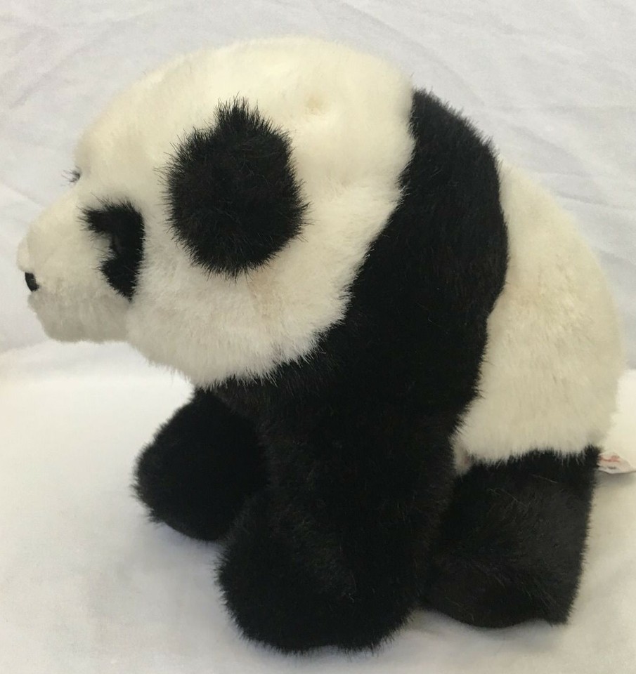 Aurora Panda Plush Stuffed Animal Black and White 9in Soft Toy | eBay