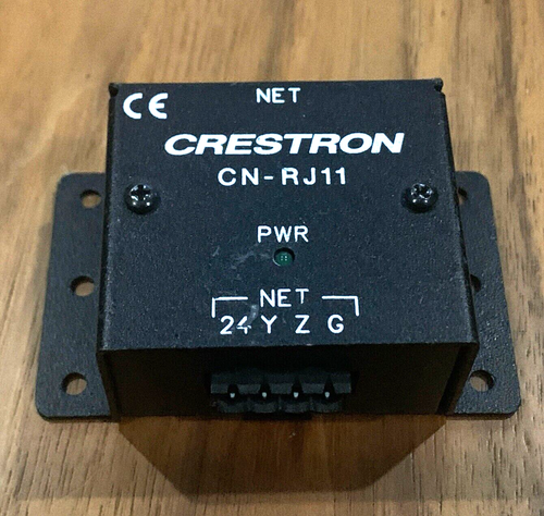 Crestron CN-RJ11 CNRJ11 4-Wire Terminal Block to RJ11 Cresnet Converter ...