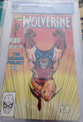 Wolverine #27 CBCS 8.0 ; Marvel 1990; Iconic Jim Lee Cover; MCU KEY Not ...