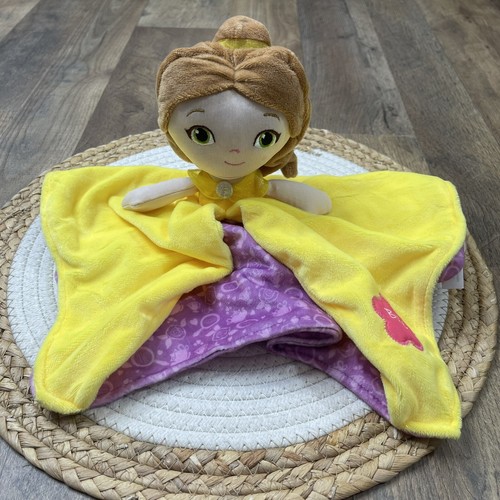 Disney Baby Princess Belle Beauty and the Beast Security Blanket Lovey ...