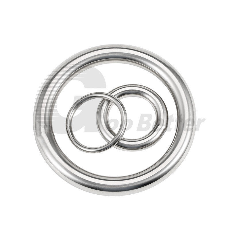 Metal O Rings Welded Metal Stainless A2 Solid Steel Ring Polished Round ...