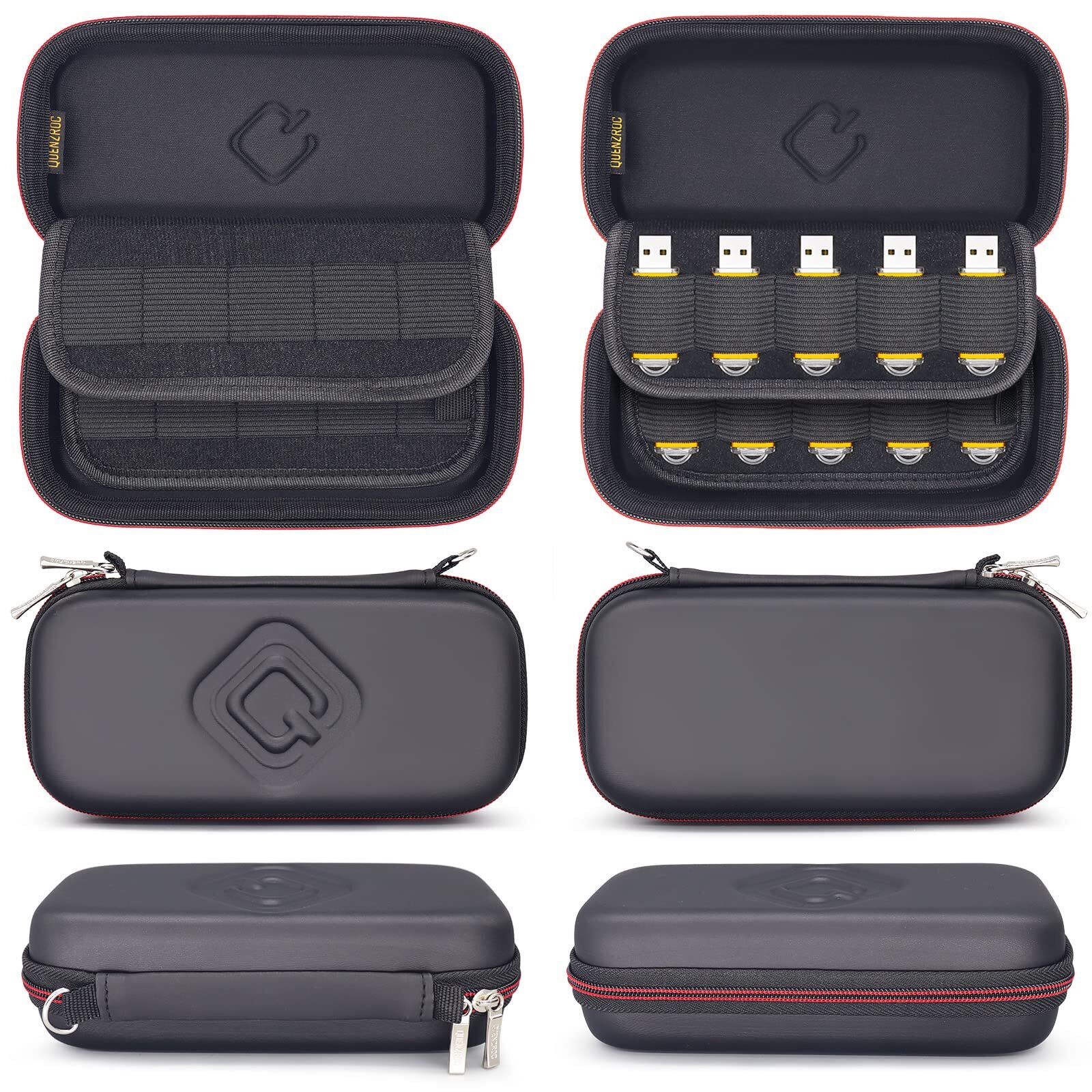 USB Drive Case Organizer Fits 20 Flash Thumb Drives USB Sticks Holder ...