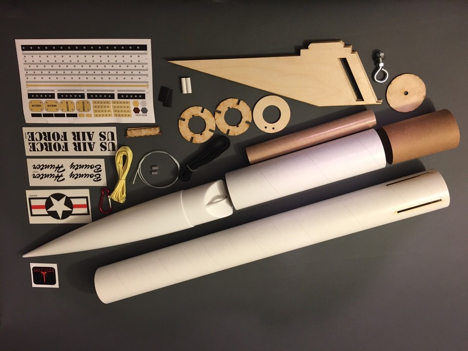 Bounty Hunter North Coast Rocketry Model Rocket Kit NCR | eBay