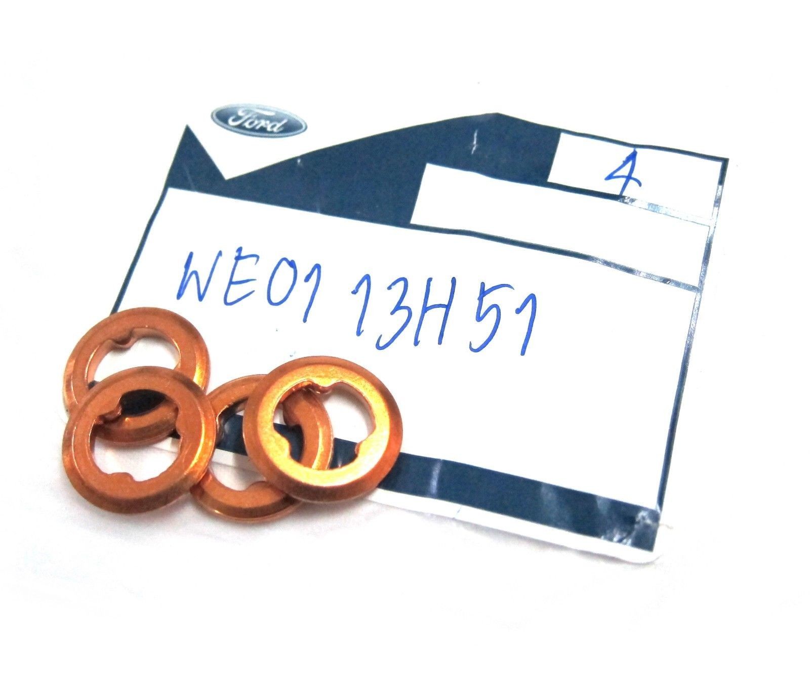 4x Genuine Copper Injector Washer Nozzle For Ford PJ PK Ranger Diesel ...