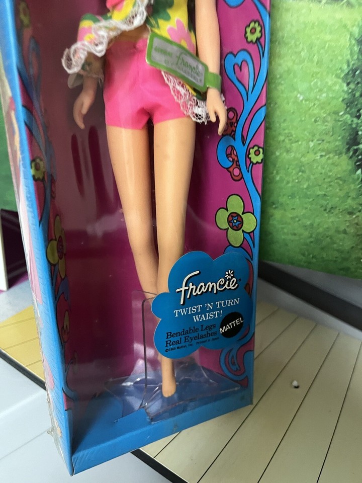 Vintage Barbie 1969 Francie MOD'ern Doll #1170 Twist N Turn Doll NRFB ...