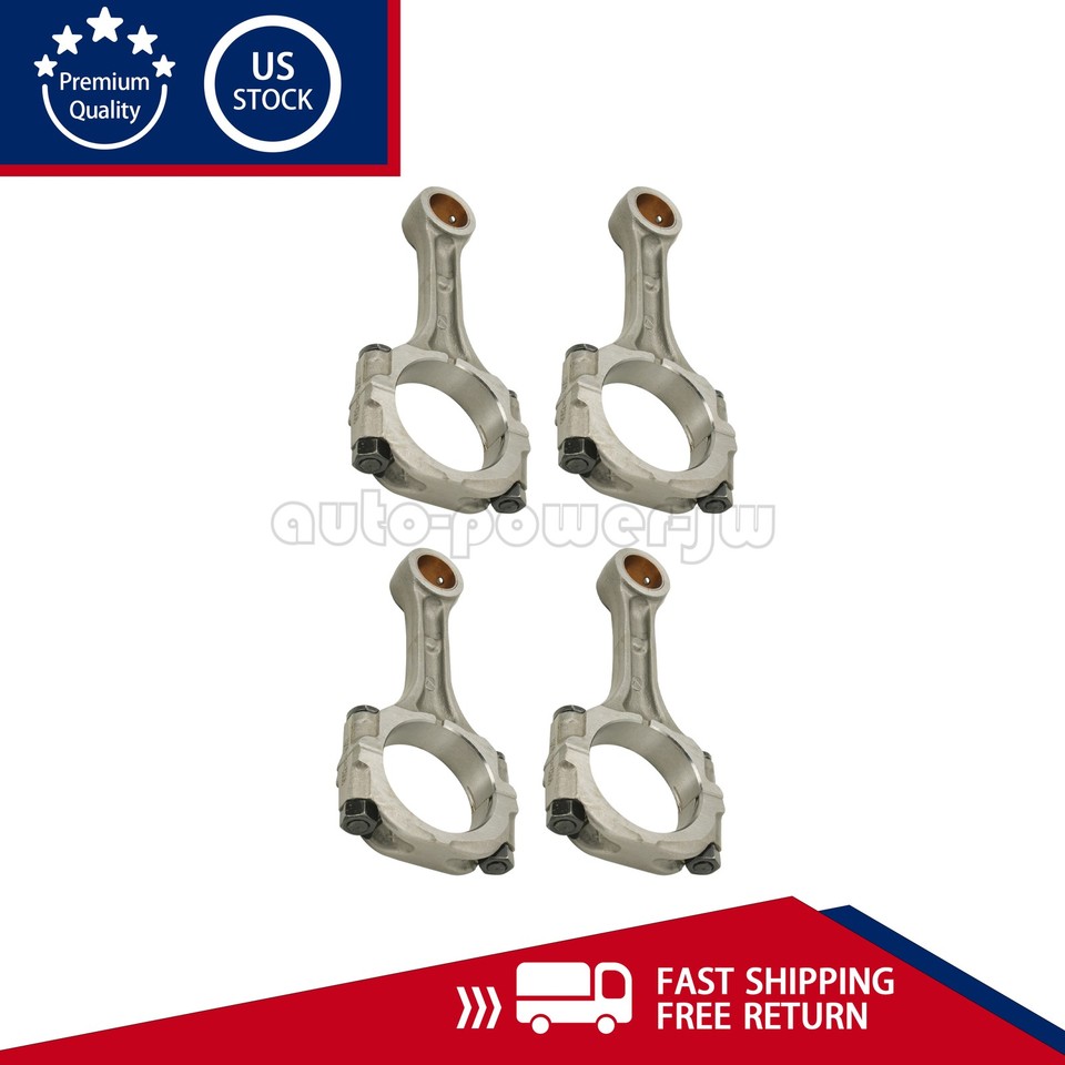 Set Of 4 For 1985-2012 Subaru Impreza Legacy Outback Connecting Rod ...