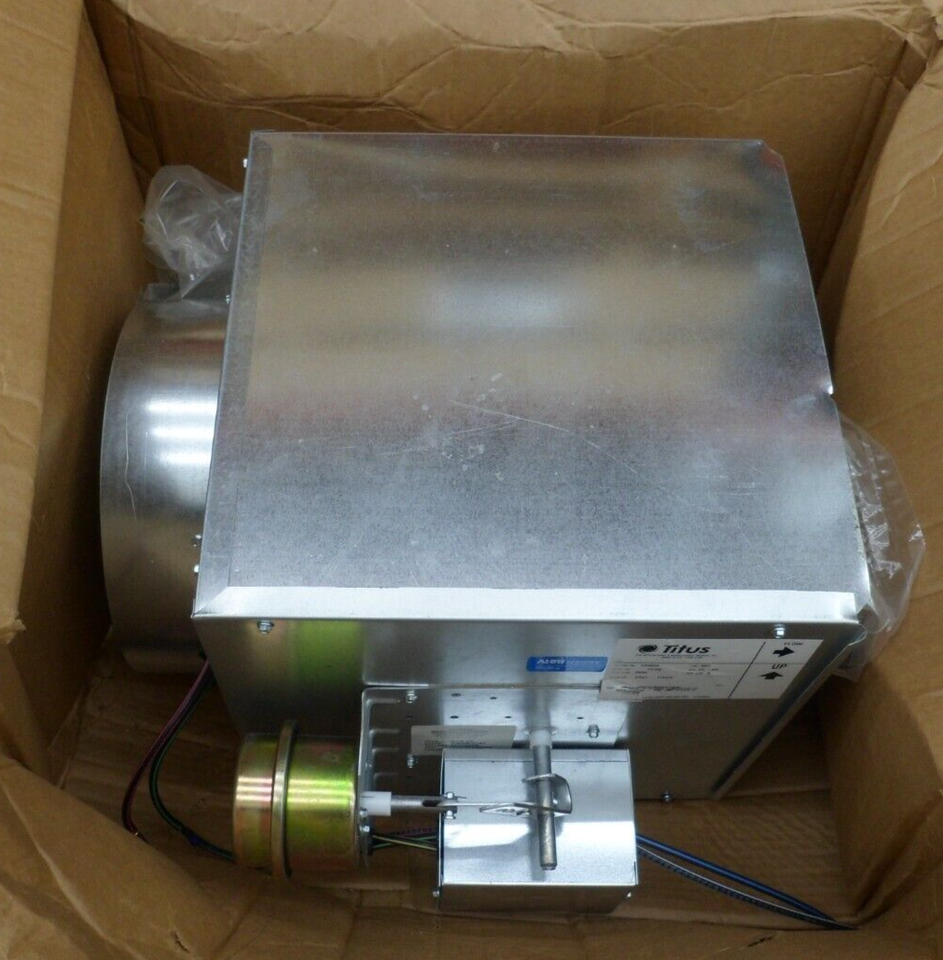 Titus Model PESV Size 12-OR Total CFM 2000 Actuator PT01-Titus | eBay