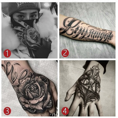 Hand Tattoos Words