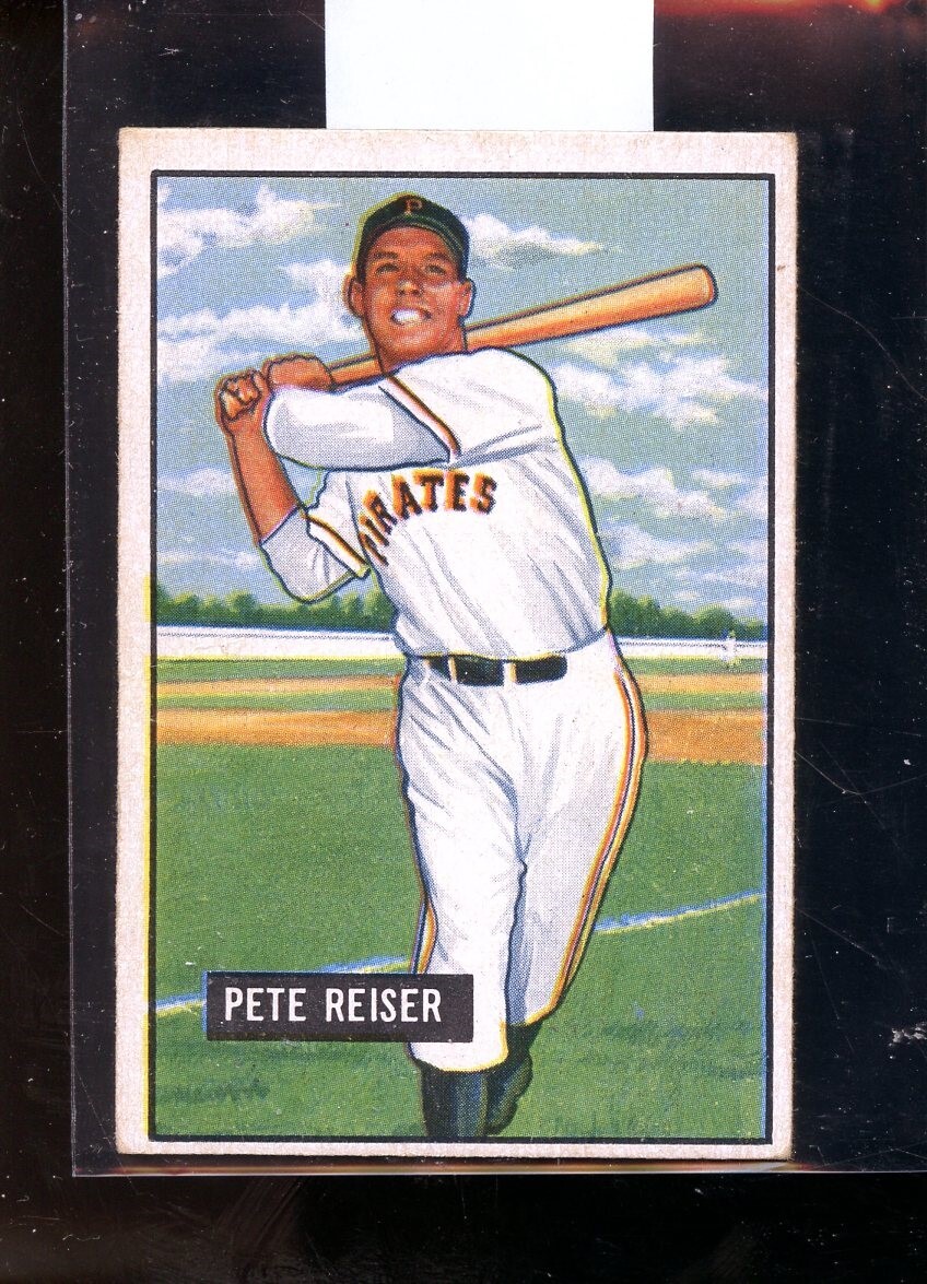 1951 BOWMAN #238 PETE REISER PIRATES EX A03834 | eBay