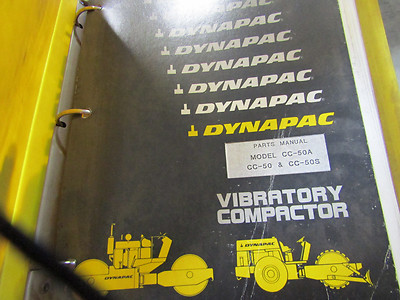 Dynapac CC50, CC50A, CC50S, MANUAL | eBay