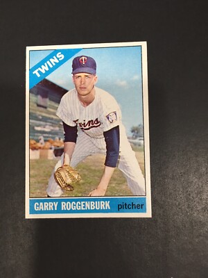 1966 TOPPS GARRY ROGGENBURK, #582, NM/MT (Free Shipping On Any 3!) | eBay