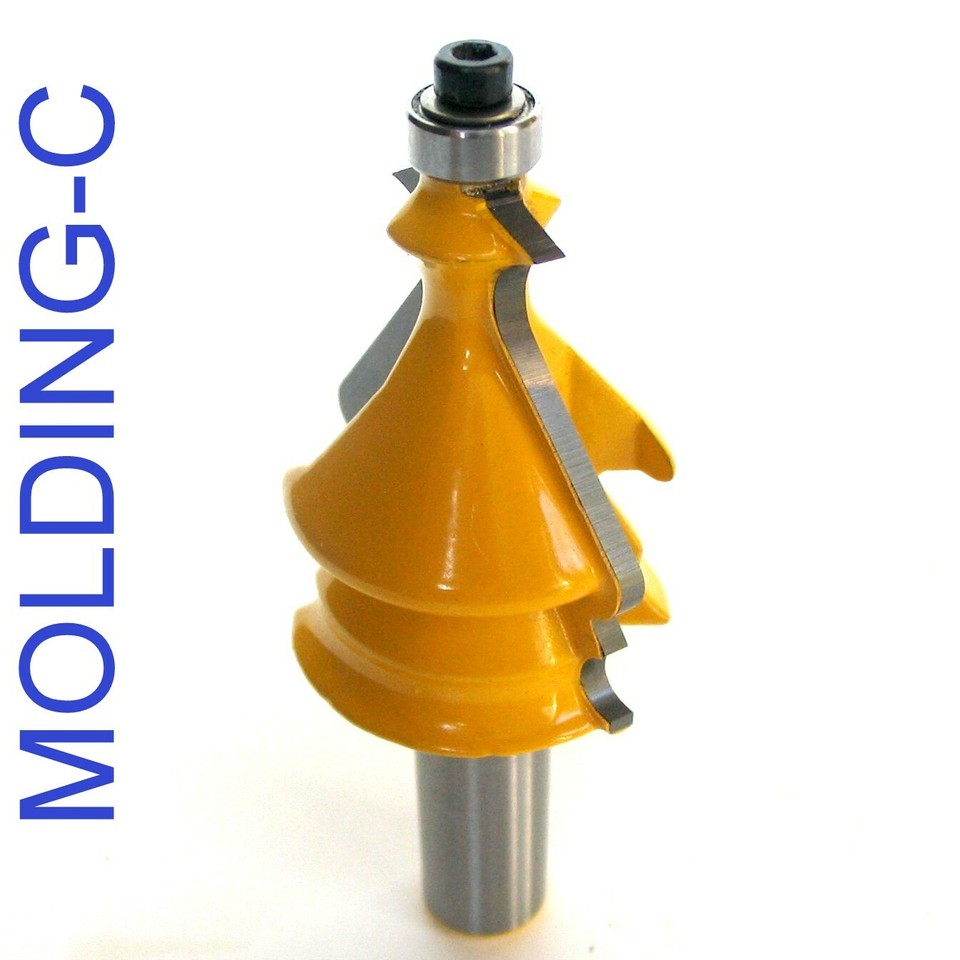 1 PC 1/2" SH Base Architectural Molding C Router Bit S | eBay