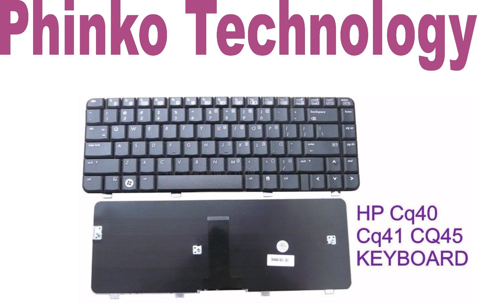 New Keyboard HP Compaq Presario CQ45-902TU (D5F55PA) Laptop US layout ...