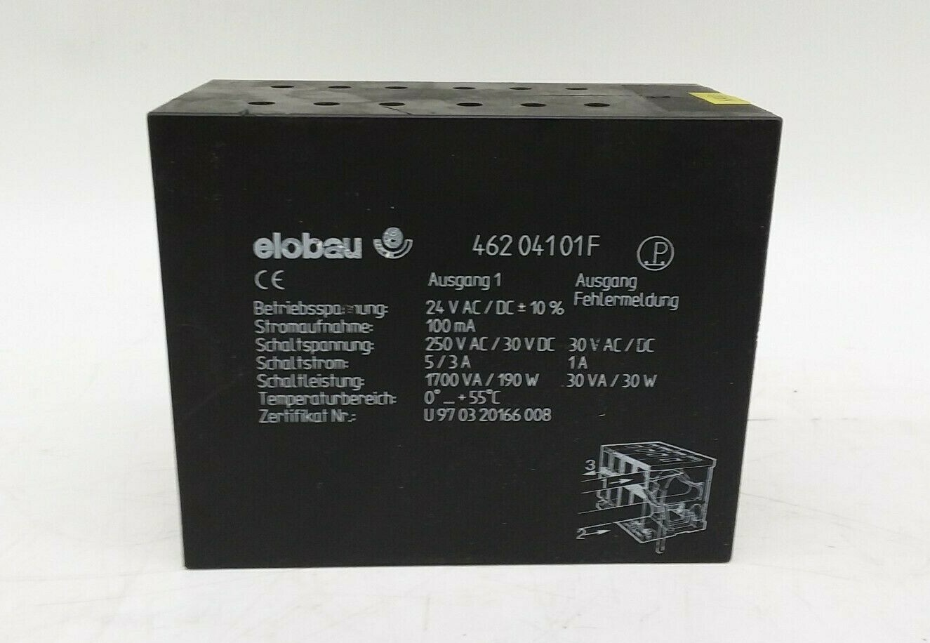 Elobau 462-04101F Safety Relay | eBay