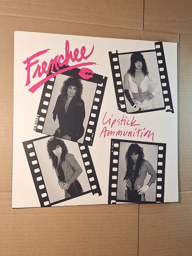 "FRENCHEE" 1987 LIPSTICK AMMUNITION PRIVATE GLAM/HAIR METAL LP/EP MERCH ...
