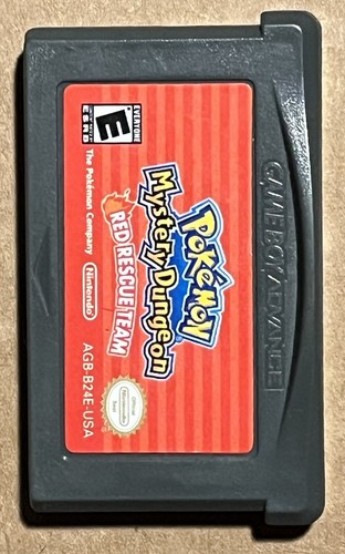 Pokemon Mystery Dungeon: Red Rescue Team (Nintendo GBA, 2006) Cart Only ...