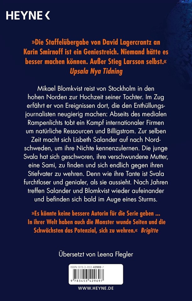 Leena Flegler Karin Smi Verderben: Roman (Millennium, Ba (Paperback ...