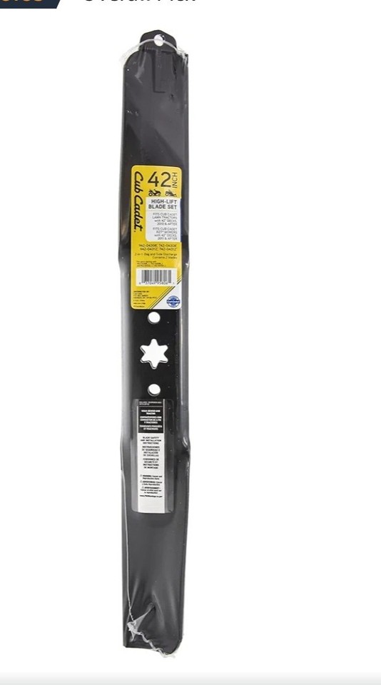 CUB CADET 490-110-C108 Blade Set 42" 04308 RZT SX XT1 XT2 ZT1 Ultima 42 ...