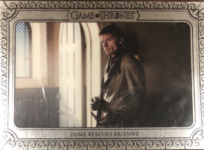 Game Of Thrones Inflexions Silver #54 - Jamie Rescues Brienne 48/75 | eBay