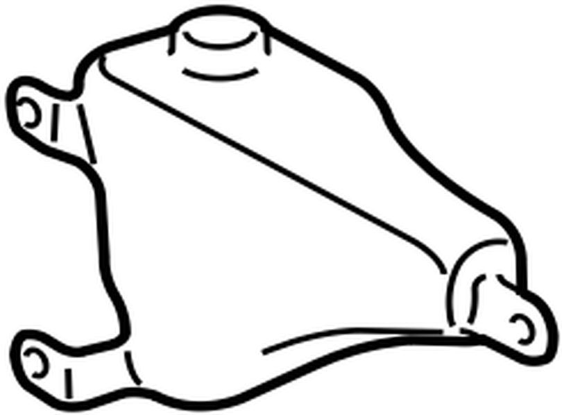 16470-50140 Toyota Tank assy, radiator reserve 1647050140, New Genuine ...