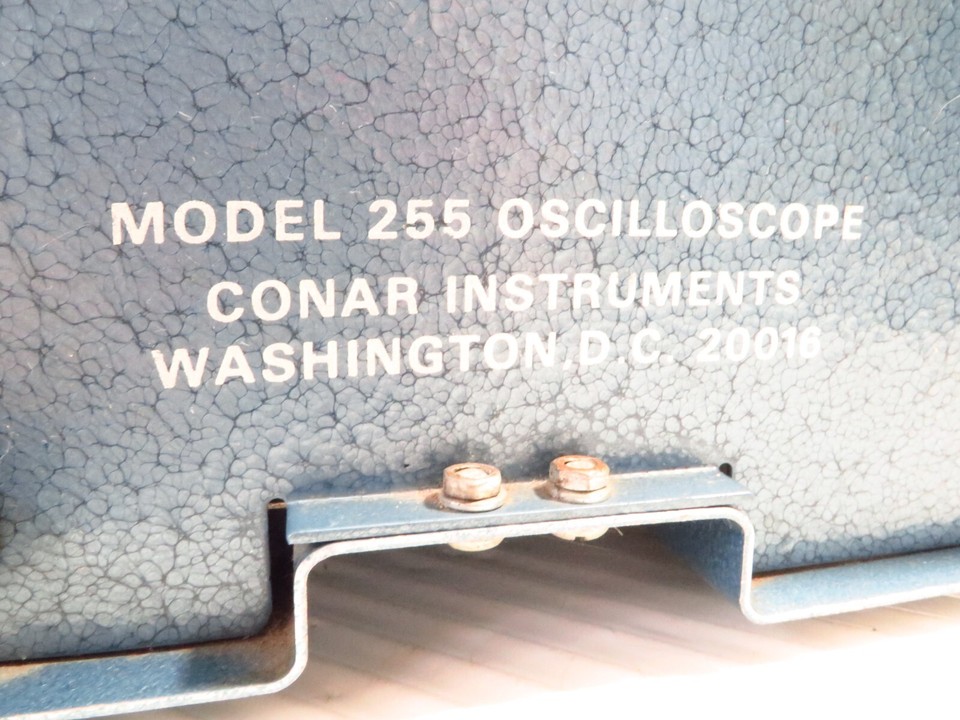 Vintage CONAR (CERI) Model 255 Solid State Oscilloscope ONLY | eBay