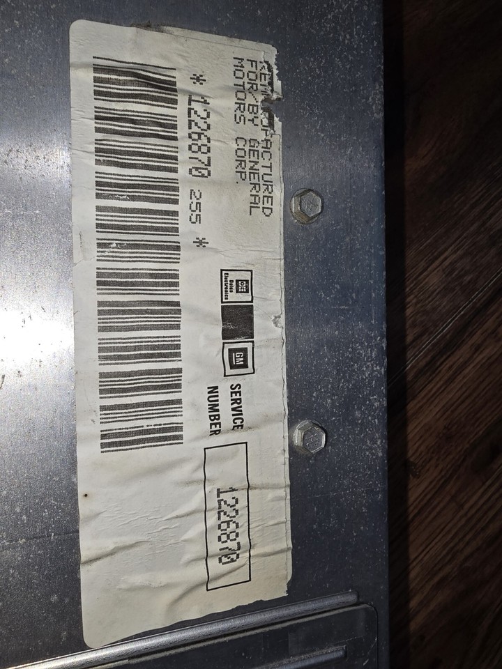 84-89 CORVETTE C4 REMANUFACTURED ENGINE COMPUTER ECM PCM 1226870 ...